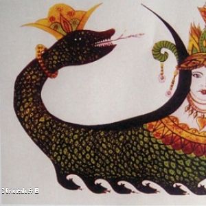 Une femme serpent, Shahmeran, une légende kurde - Orientale.fr